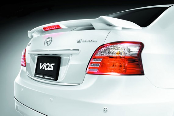 Genuine Accessories for Toyota VIOS – Rear Spoiler – Audiotech by Fasmoto