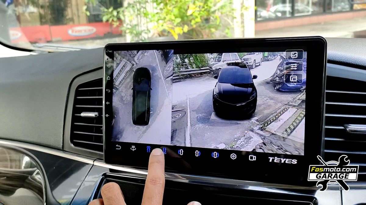 Nissan Elgrand Teyes CC3 360 Around View Monitoring System installed ...