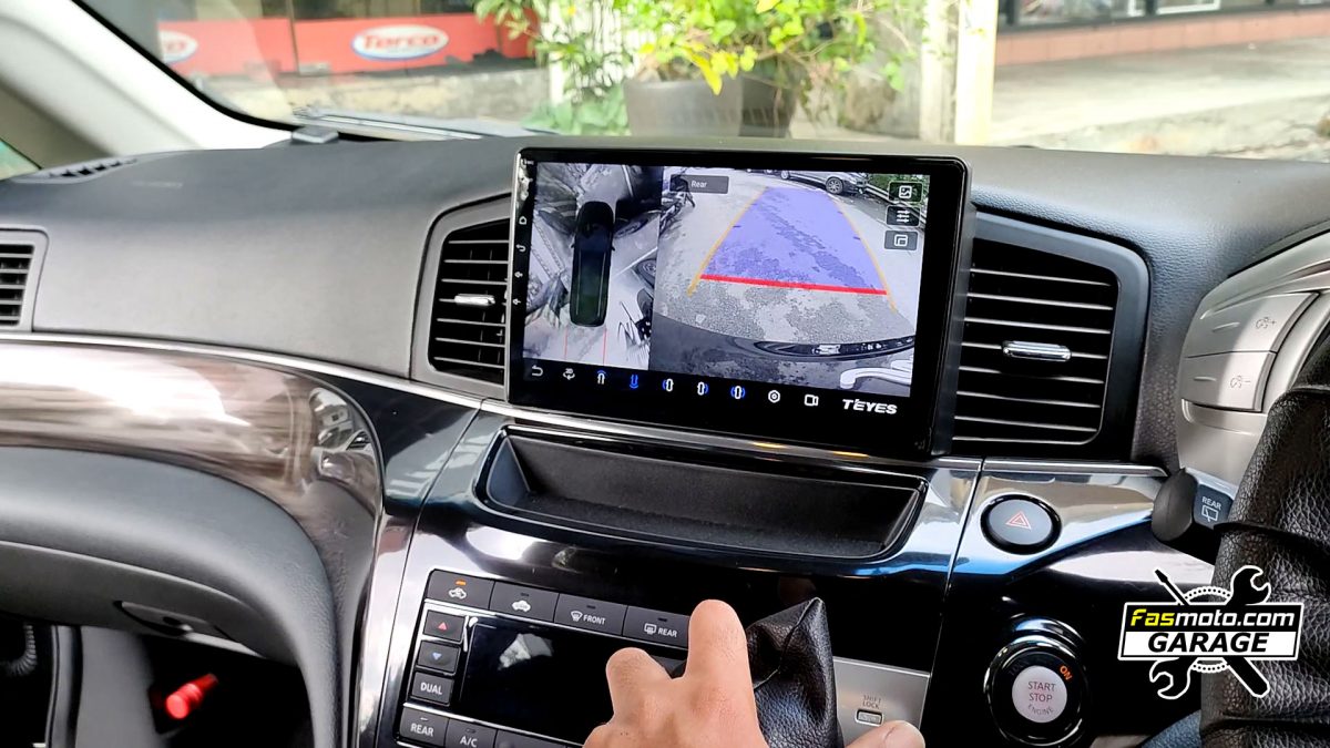 Nissan Elgrand Teyes CC3 360 Around View Monitoring System installed ...