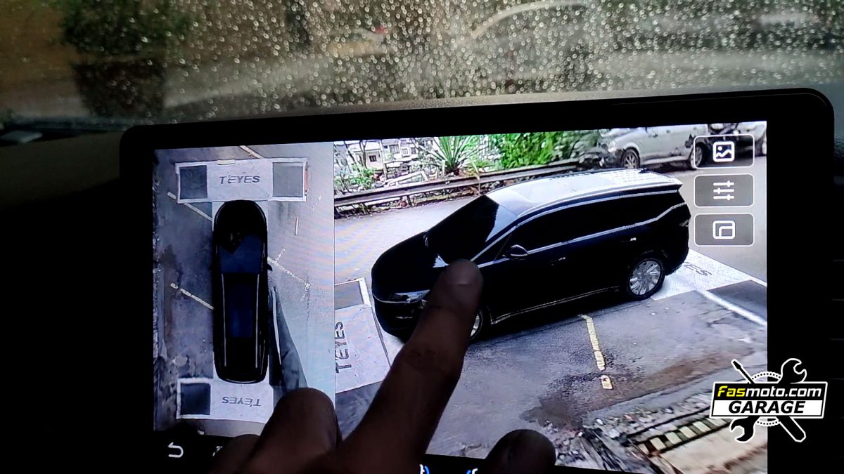 Nissan Elgrand Teyes CC3 360 Around View Monitoring System installed ...